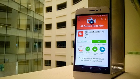 Mẹo quay video màn hình Android với ứng dụng A-Z Screen Recorder