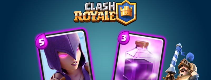Clash Royale: Rage + Witch – Deck tốt nhất cho Arena 5 – 7