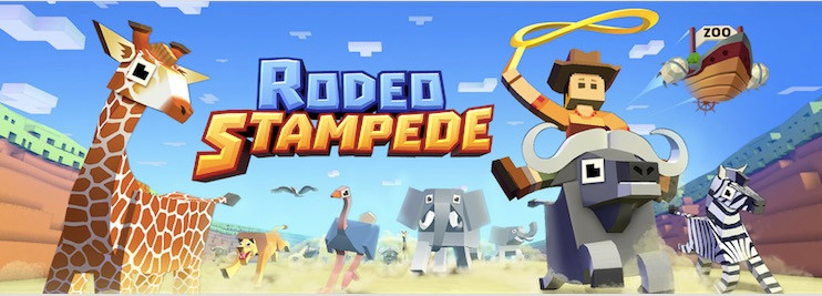 Rodeo Stampede - Game mobile mang mong cách Mine Craft tung trailer thú vị