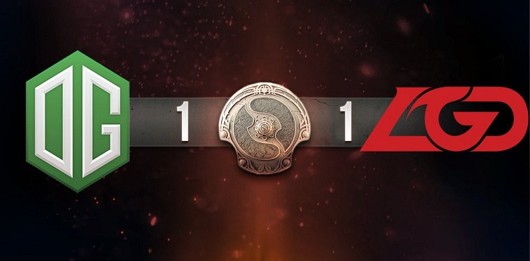 LGD và OG cân bằng điểm nhau trong trận mở màn tại TI6