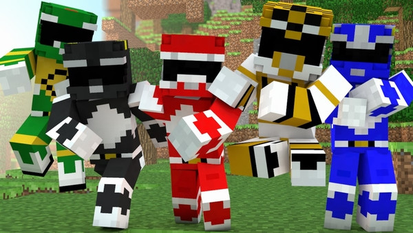 Minecraft: Khi Power Rangers lấn sân sang thế giới game 8-bit