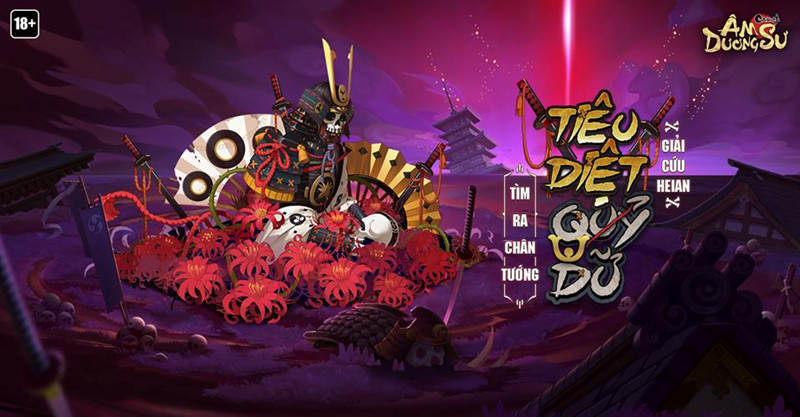 Âm Dương Sư: Hướng dẫn cách đánh Boss Hoang Cốt Lâu