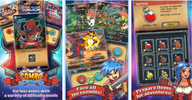 Combo Rush - Hành động nhập vai kết hợp với Audition cực lạ