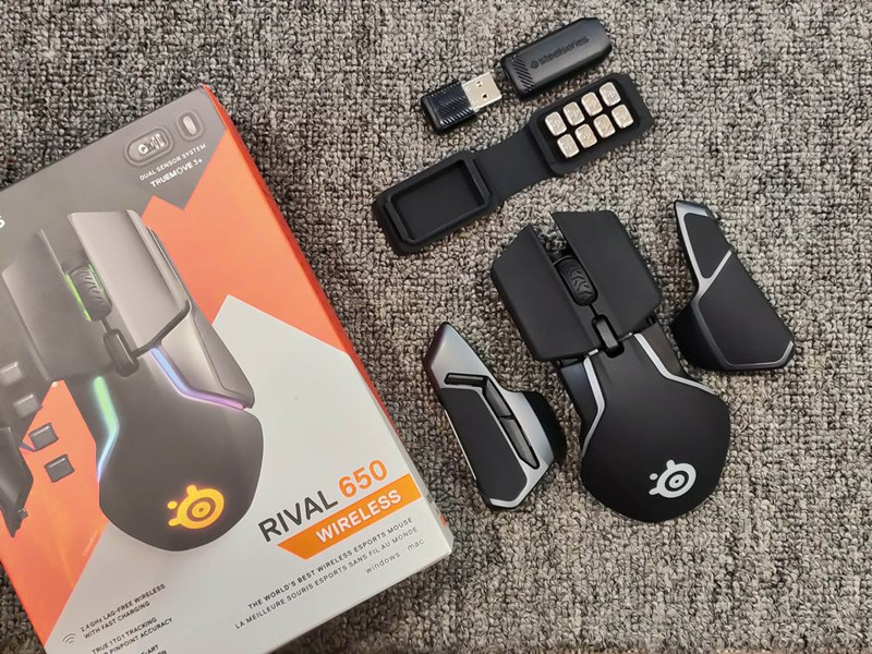 Trên tay nhanh Steelseries Rival 650 Wireless: Phiên bản nâng cấp không ...