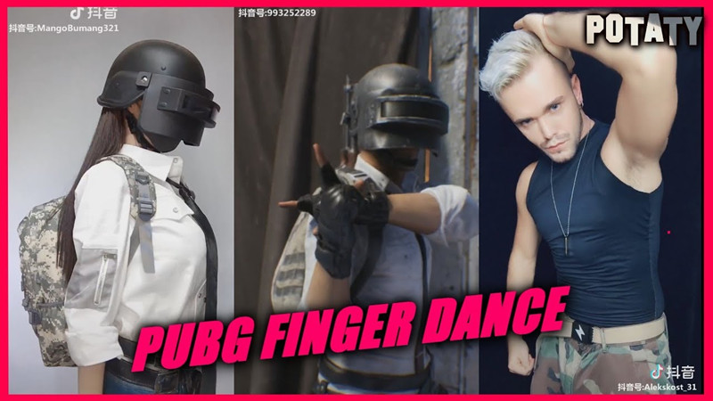 PUBG Finger Dance - trào lưu cực phong cách bỗng nhiên cực nổi trên cộng đồng thế giới