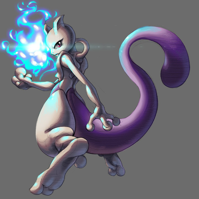 Tổng hợp fan-art của Mewtwo, Pokemon Huyền thoại mạnh mẽ nhất trong ...