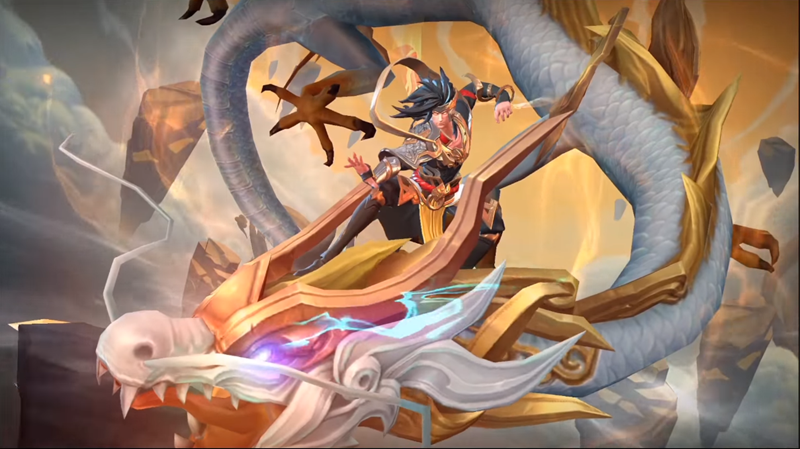 Liên Quân Mobile hé lộ Skin Yorn Long Thần ngoại hình cực chất uy vũ ...