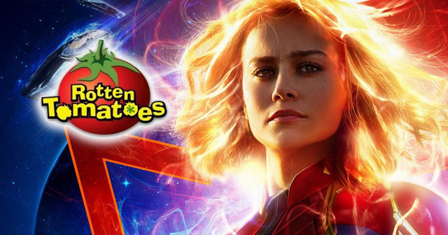Captain Marvel bị ném đá dữ dội trên Rotten Tomatoes
