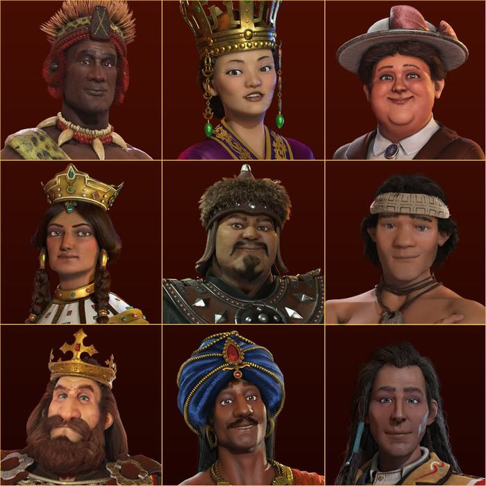 Civilization 6: Leader thích hợp nhất cho những người mới chơi