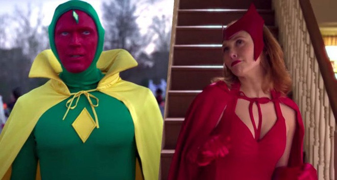 Bí mật đằng sau tạo hình của Scarlet Witch và Vision trong trailer ...