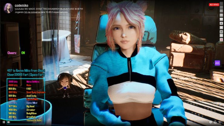 CodeMiko là ai? Streamer "ảo" đầu tiên trên thế giới trên Twitch
