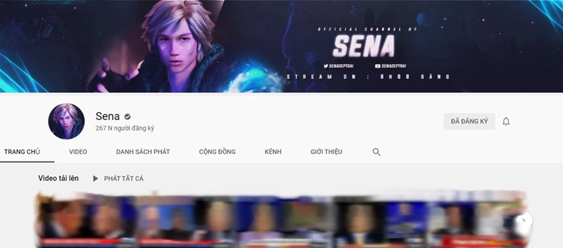 Kênh Youtube của Sena bất ngờ "đổi chủ" dù nam streamer này từng tuyên ...