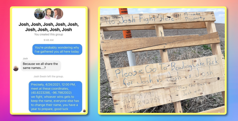 Josh VS Josh hay Josh Fight meme là gì ? Sự kiện hề hước được tổ chức ...