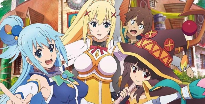 Anime isekai hài hước KONOSUBA tiếp tục ra mắt season mới!