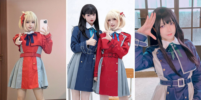 Tổng hợp hình ảnh cosplay anime Lycoris Recoil: OTP Chisato - Takina ...