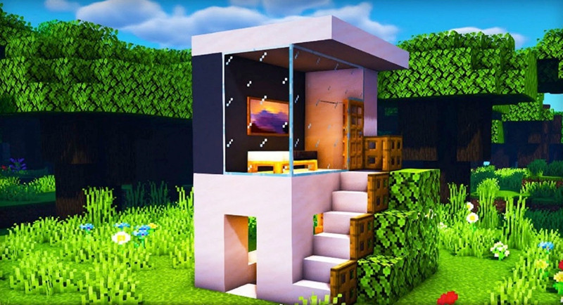 Minecraft: TOP 5 ngôi nhà nhỏ nhắn, xinh xắn, dễ xây dựng mà bạn có thể ...