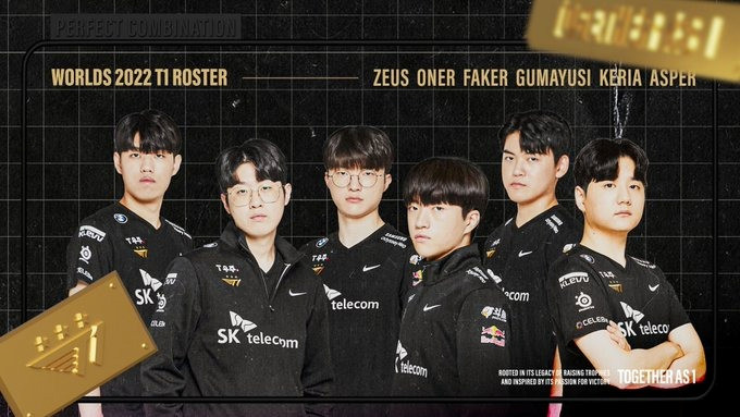 T1 hé lộ đồng phục mới tại CKTG 2022, "xin vía" vô địch từ SKT T1 năm 2016