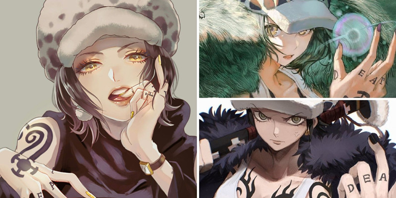 Sau One Piece 1063, fanart Law phiên bản phụ nữ xuất hiện khắp mạng xã hội!