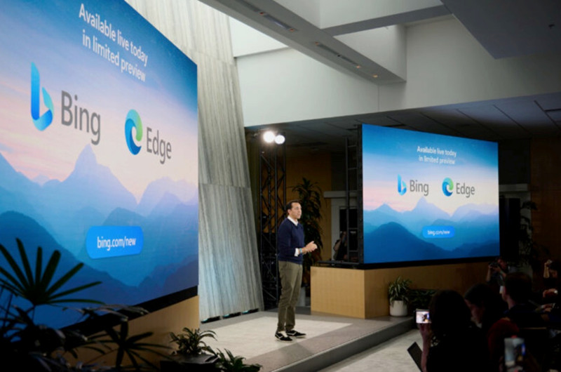 Microsoft tích hợp AI mạnh hơn ChatGPT vào trình duyệt Bing và Edge