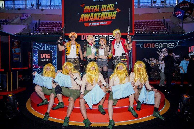 Rambo lùn Metal Slug Awakening khuấy đảo sân khấu VNGGames tại Vietnam ...