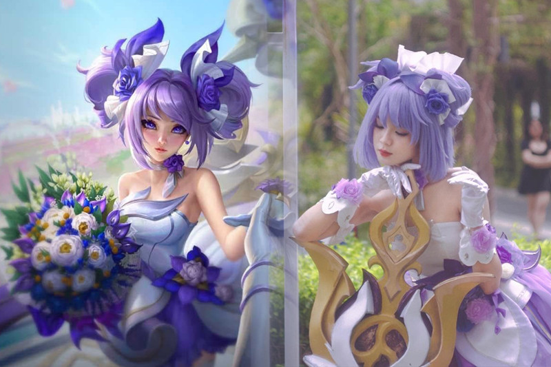 Liên Quân Mobile: Chiêm ngưỡng bộ cosplay Capheny Cô Dâu Trong Mơ xinh ...