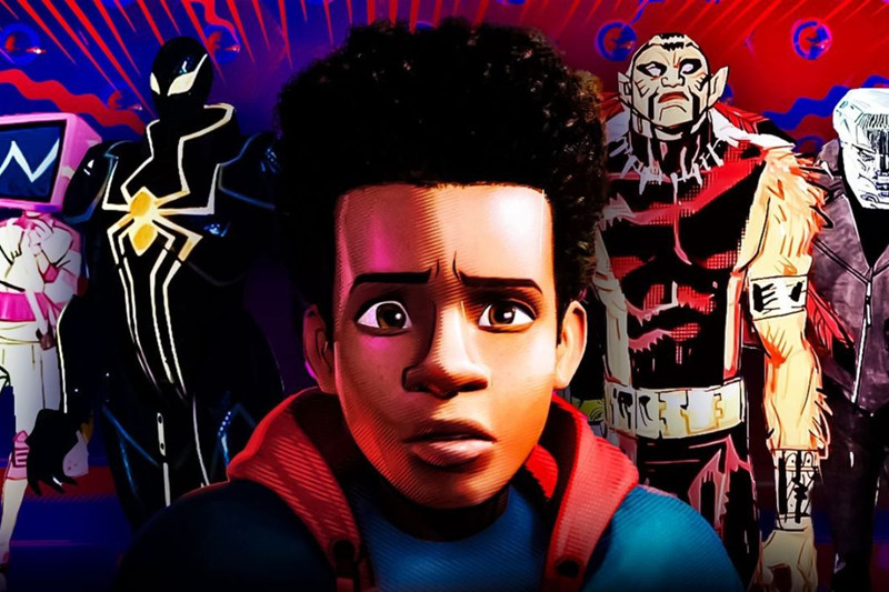 Những hình ảnh tiết lộ Spider - Verse 2 đã từng có 16 kẻ phản diện khác