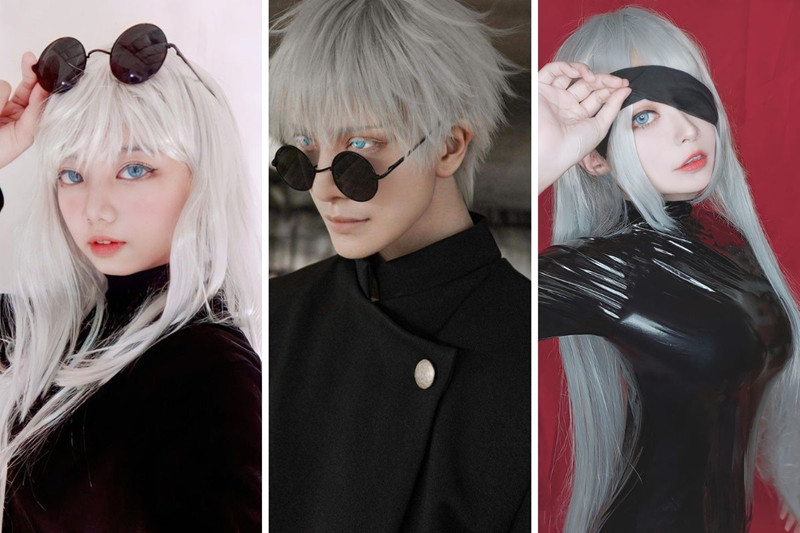 Sẽ thế nào khi con gái cosplay Gojo Satoru Jujutsu Kaisen?