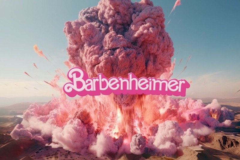 Barbenheimer - Khi AI tạo nên sự hủy diệt màu hồng