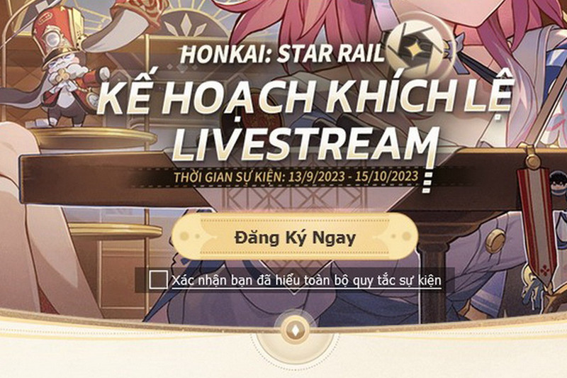 Honkai: Star Rail: Sự kiện livestream bất ngờ hết quà khiến nhiều game ...