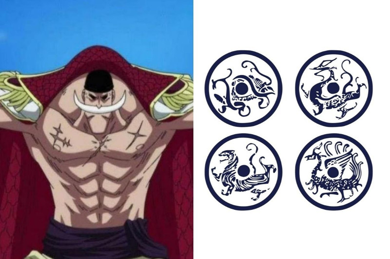 One Piece Tứ Hoàng đời đầu Dựa Trên Tứ Tượng Của Phương Đông