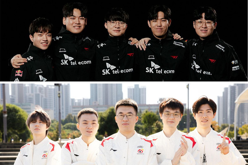 Tổng hợp hình ảnh "gáy khét" của người hâm mộ T1 trước trận chung kết CKTG 2023