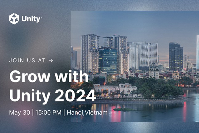 Unity tổ chức workshop Grow with Unity 2024 tại Hà Nội