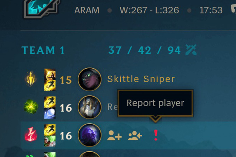 LMHT: Nam streamer dùng bot để report toàn bộ người chơi trong đội