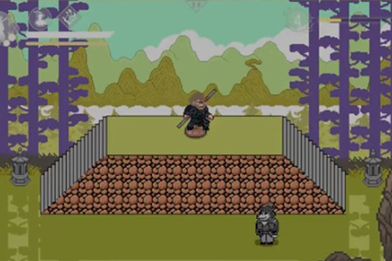 Phiên bản Black Myth Wukong 8 bit đã hoàn thành chương 1 và có bản demo ...