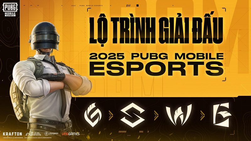 PUBG Mobile Công Bố Lộ Trình Thi Đấu Esports 2025