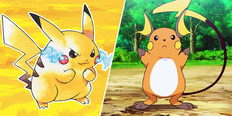 Game Thủ Pokemon Blue Bất Ngờ Khi Pikachu Tiến Hóa Thành Raichu Mà ...