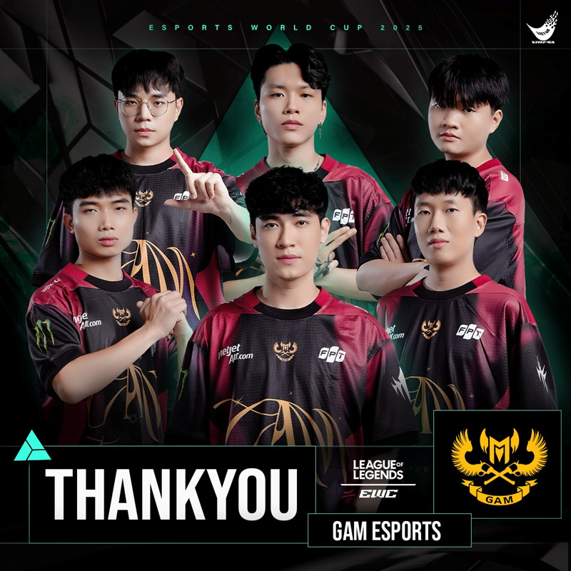 Esports World Cup 2025: GAM Esports Kết Thúc Hành Trình Sau Thất Bại ...