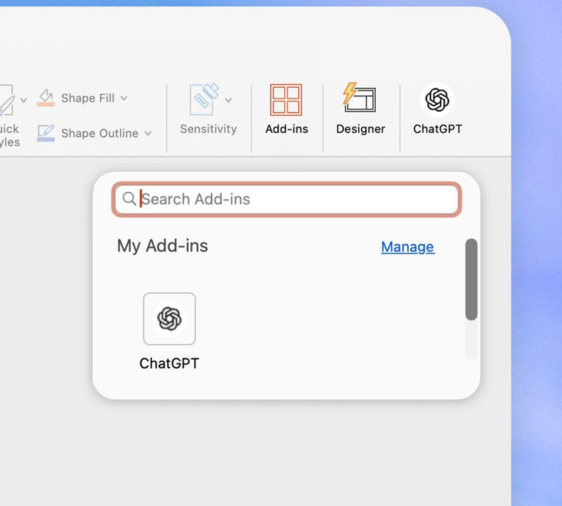 OpenAI chính thức đưa ChatGPT vào Microsoft PowerPoint, tạo slide bằng ...